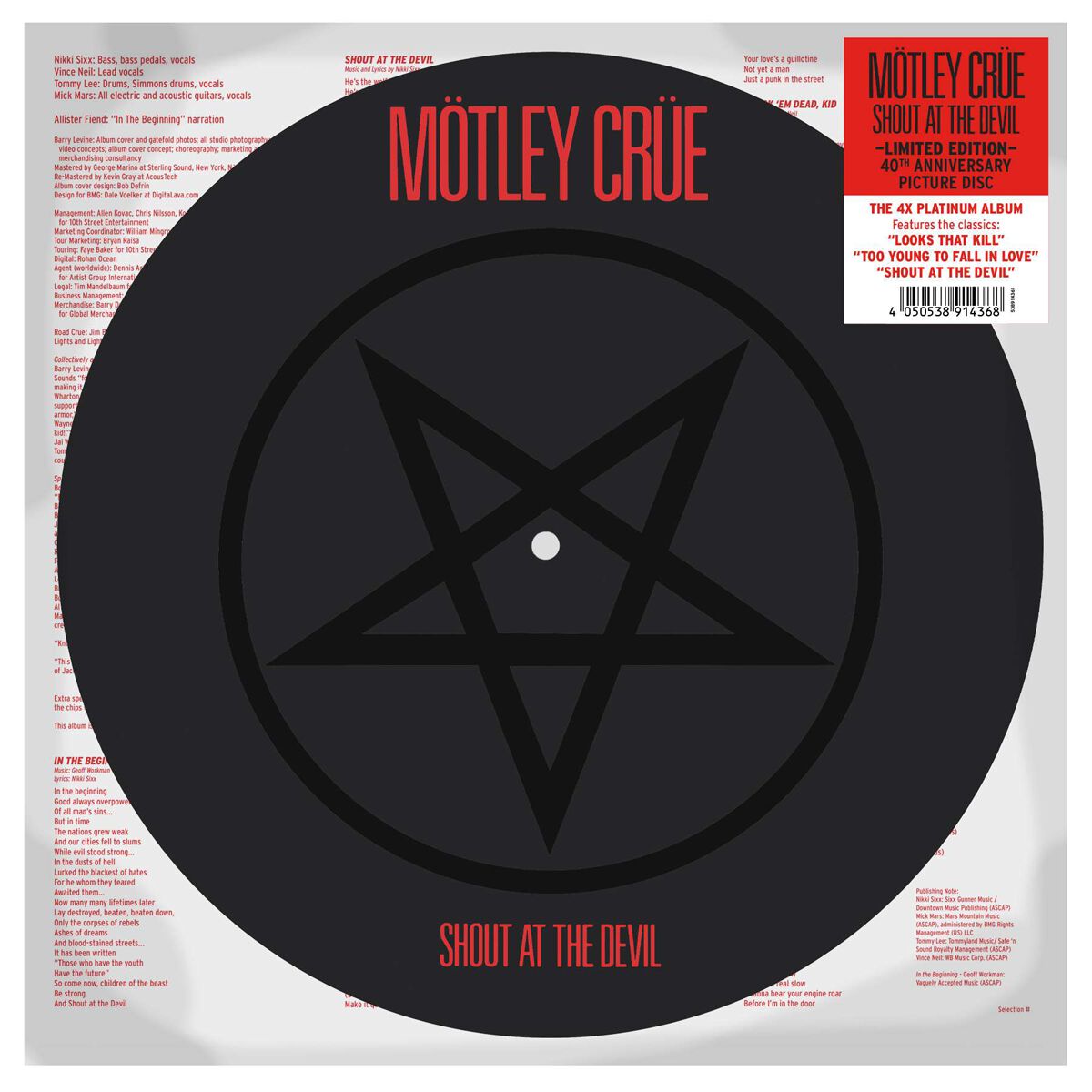 Shout At The Devil | Mötley Crüe LP | EMP