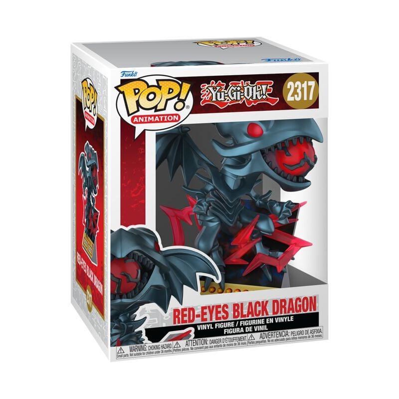 Figura vinilo Red-Eyes Black Dragon (Pop!Animation) 2317 | Yu-Gi-Oh ...