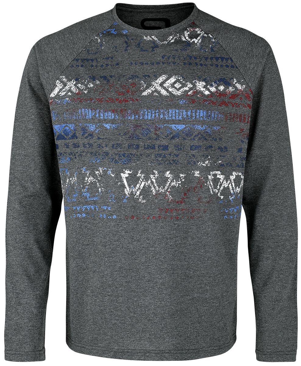 Manga larga tipo raglan | RED by EMP Camiseta Manga Larga | EMP