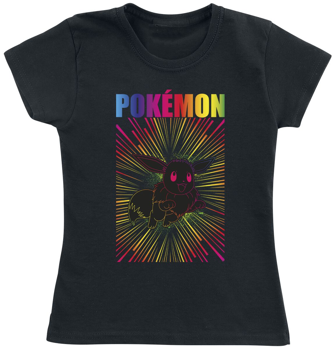 Kids - Evoli - Rainbow | Pokémon Camiseta | EMP