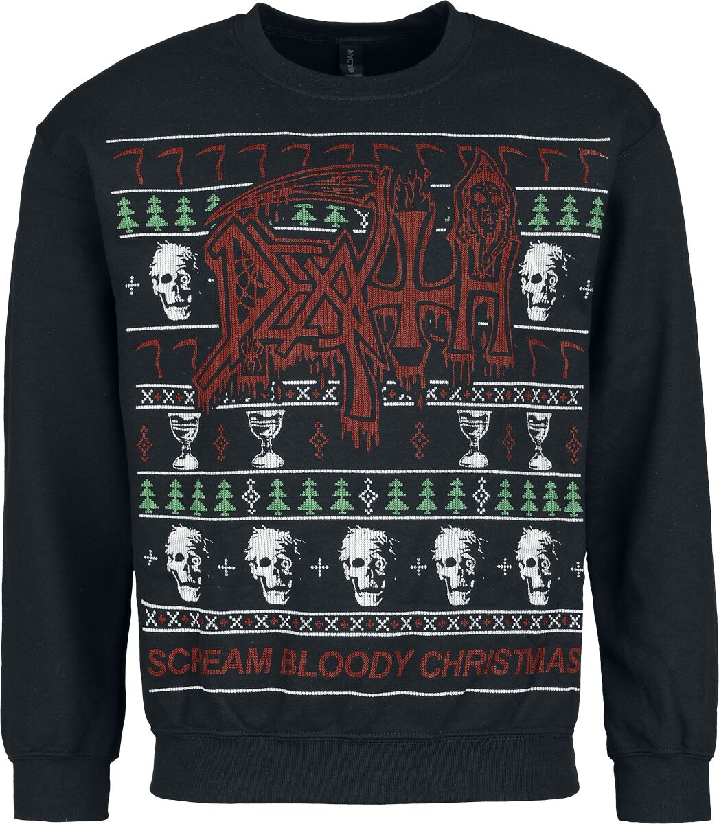 Holiday Sweater - Scream Bloody Christmas | Death Christmas Jumper | EMP