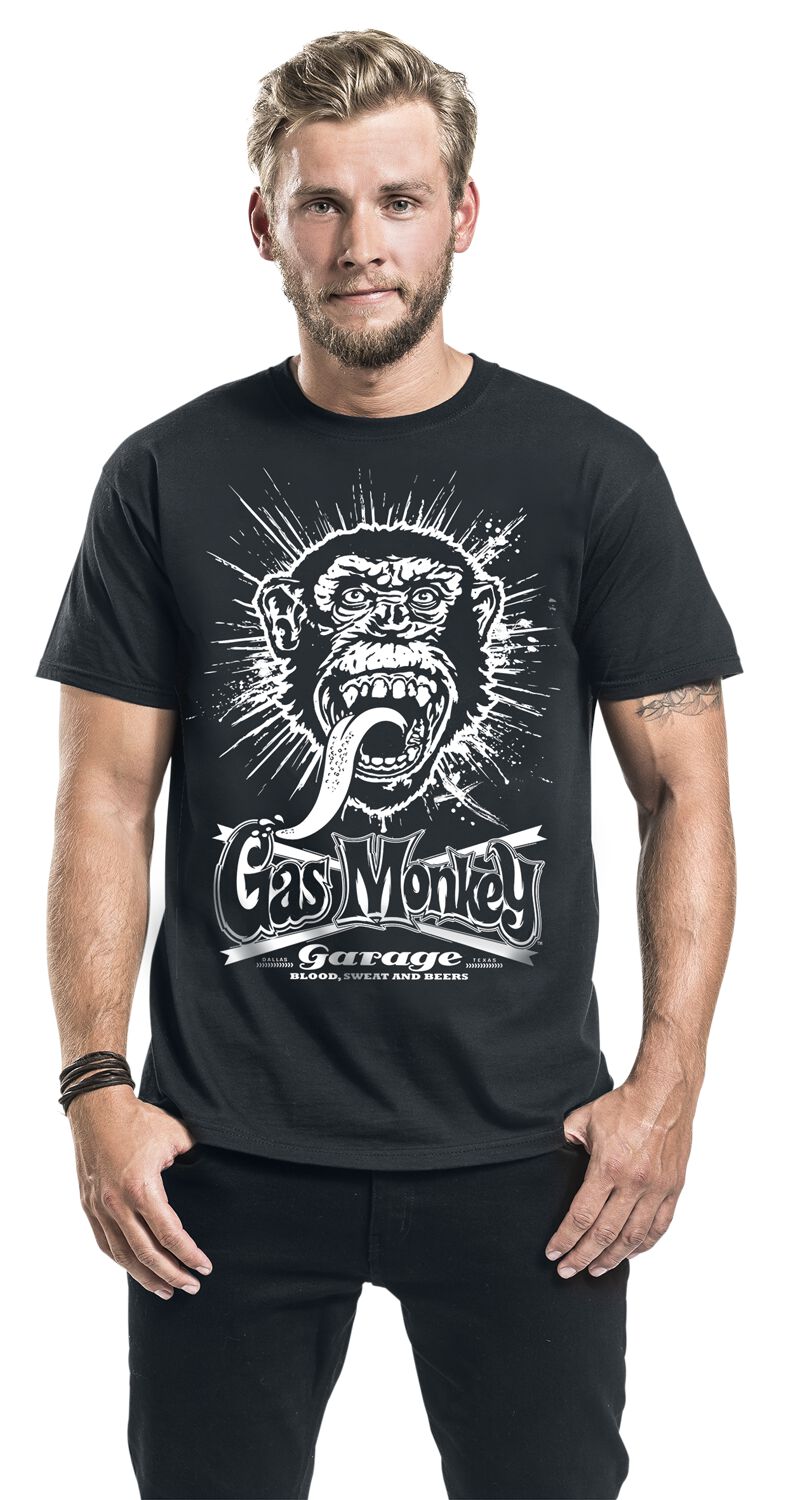 Monkey explosion | Gas Monkey Garage Camiseta | EMP