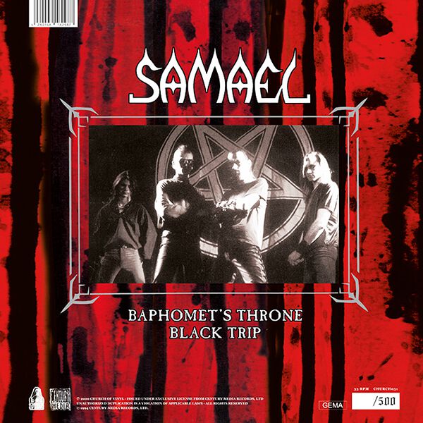 Baphomets Throne Samael Lp Emp