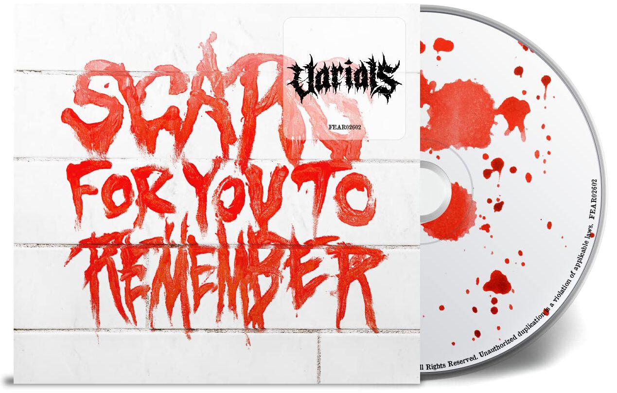 Scars for you to remember | Varials CD | EMP