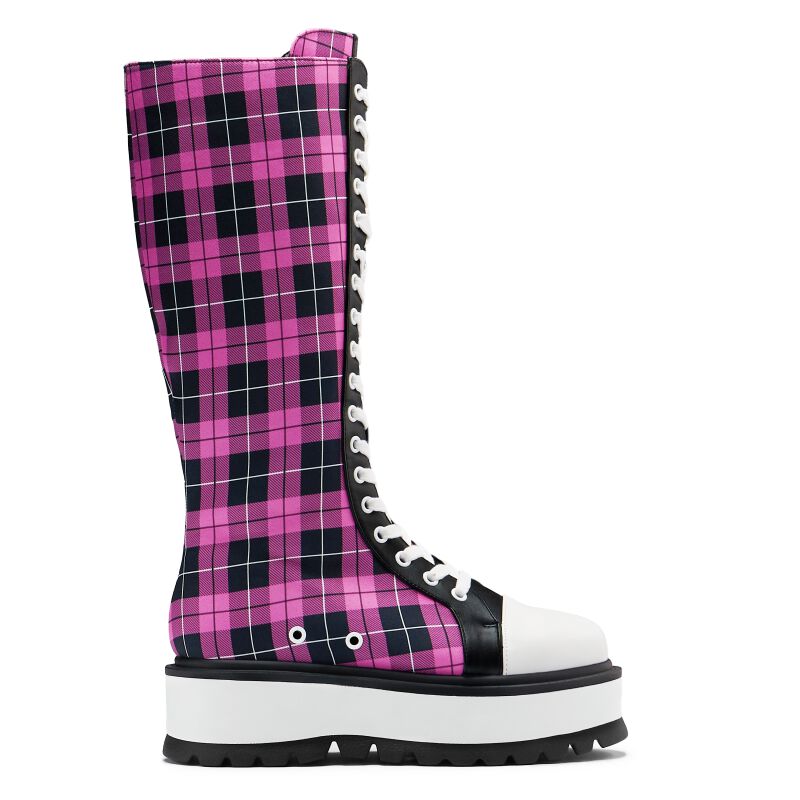 Salvius Safety Pin Military Lace Up Boots | KOI Botas de cordones | EMP