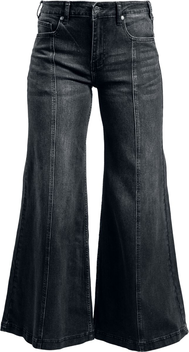 Ruby - Wide Leg Jeans | Black Premium by EMP Tejanos | EMP