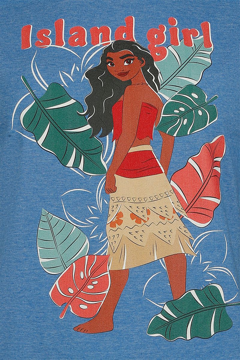 Vaiana – Retrato floral | Vaiana Camiseta | EMP