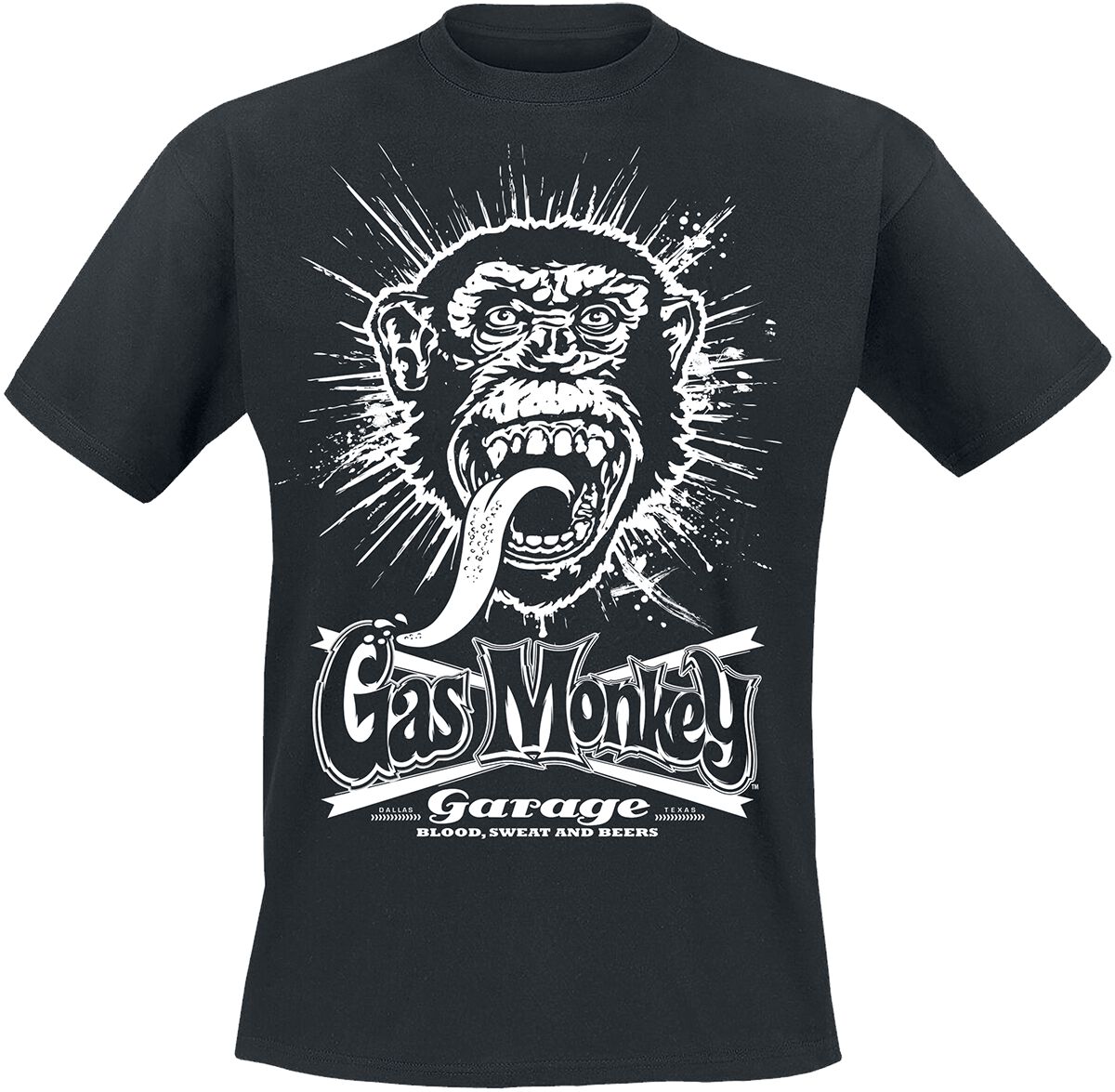 Monkey explosion | Gas Monkey Garage Camiseta | EMP