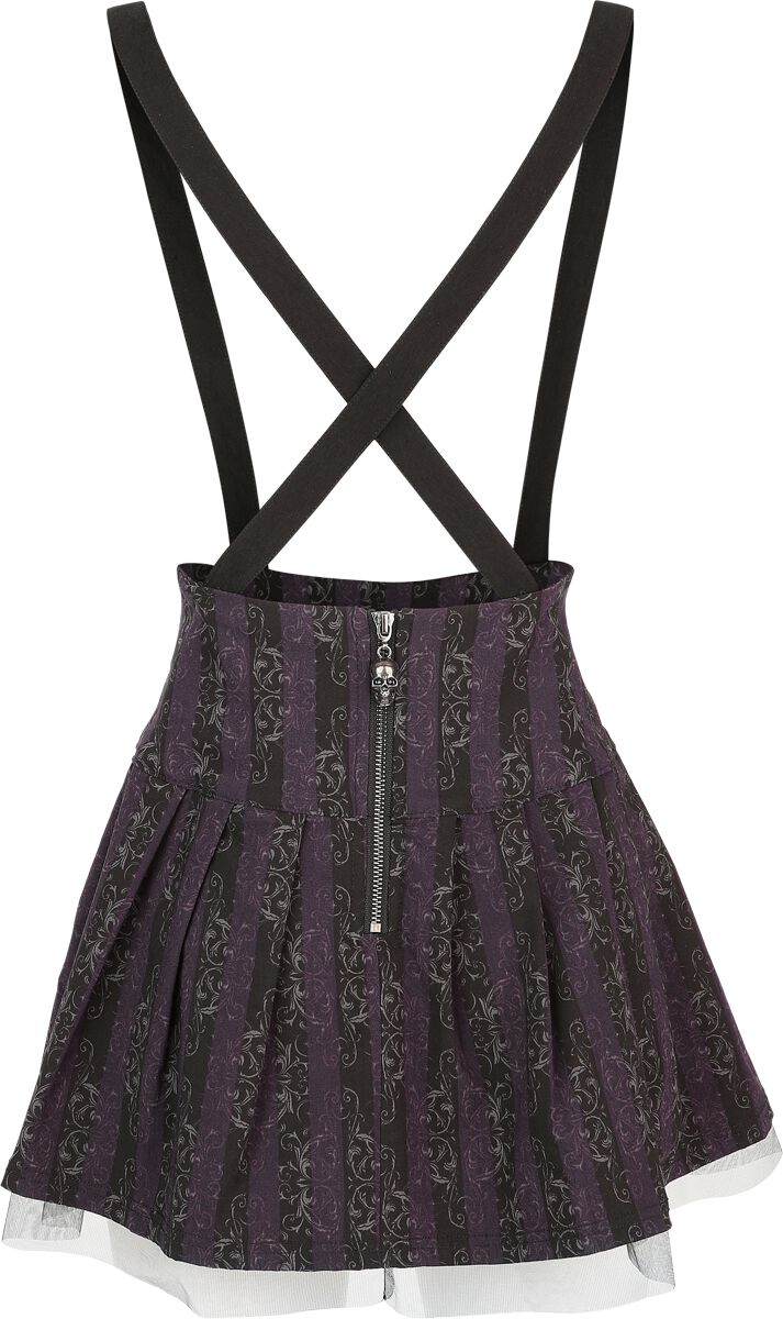 Corpse Bride II - Haunted Phase Pinafore Skirt | Killstar Minifalda | EMP