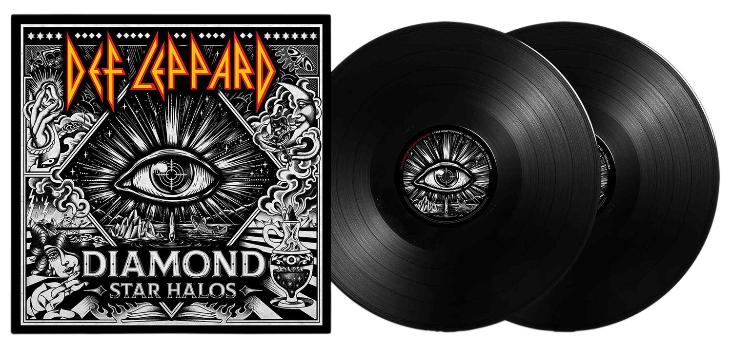 Diamond star halos | Def Leppard LP | EMP
